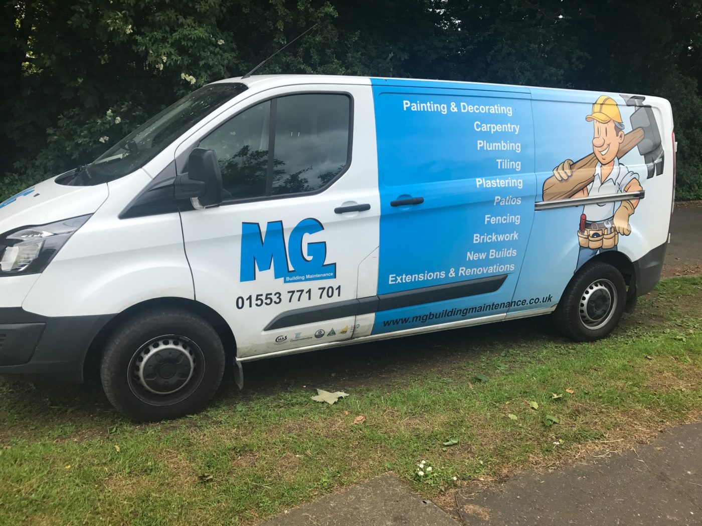 MG Building Maintenance – Vanspot